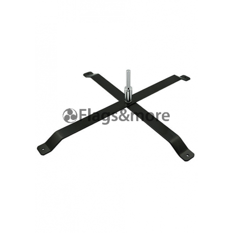 Cross base "PREMIUM" with bearing (3,3 kg / 7,28 lbs) - Flags & More LTD