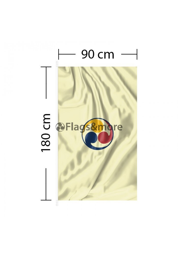 Vertical Flag 3ft x 6ft - 90 x 180cm - Flags & More LTD